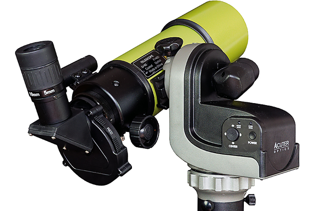APM Telescopes. ACUTER SOLARUS-80 SOLAR TELESCOPE WITH SUN TRACKER