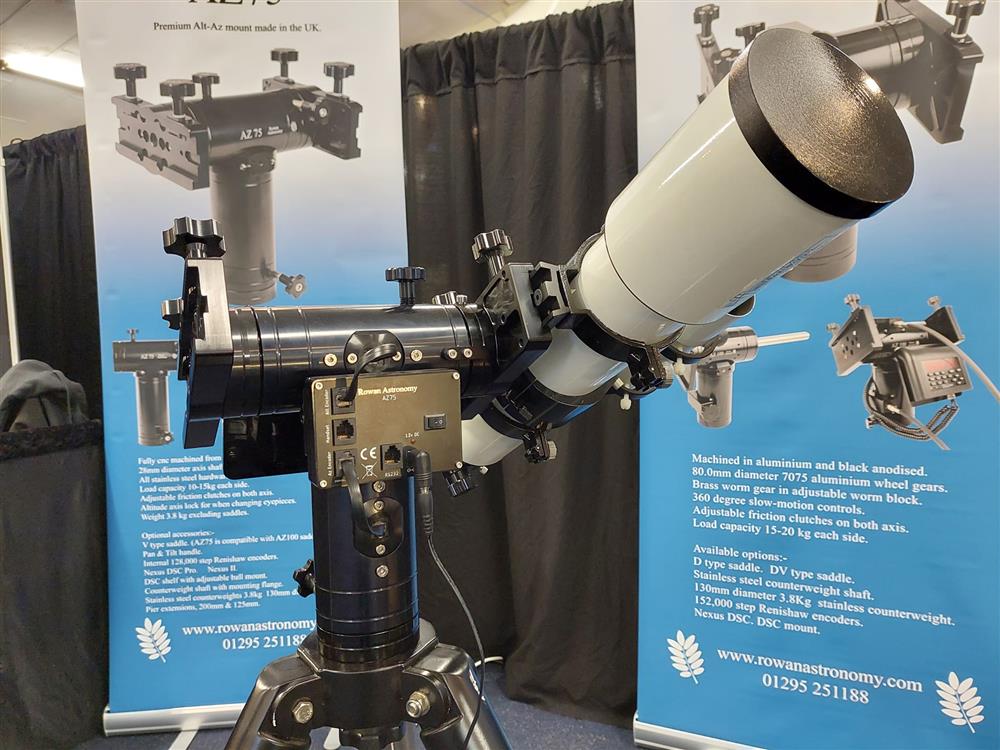 APM Telescopes. ROWAN AZ75 mit Interface